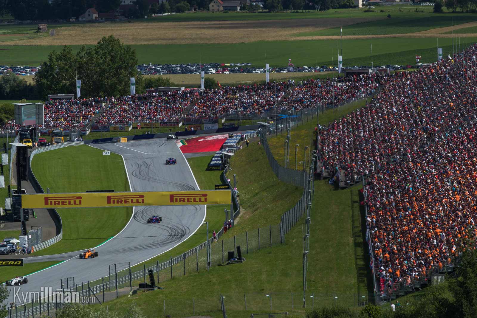 AUSTRIAN GRAND PRIX - RACE DAY SUNDAY - Kym Illman