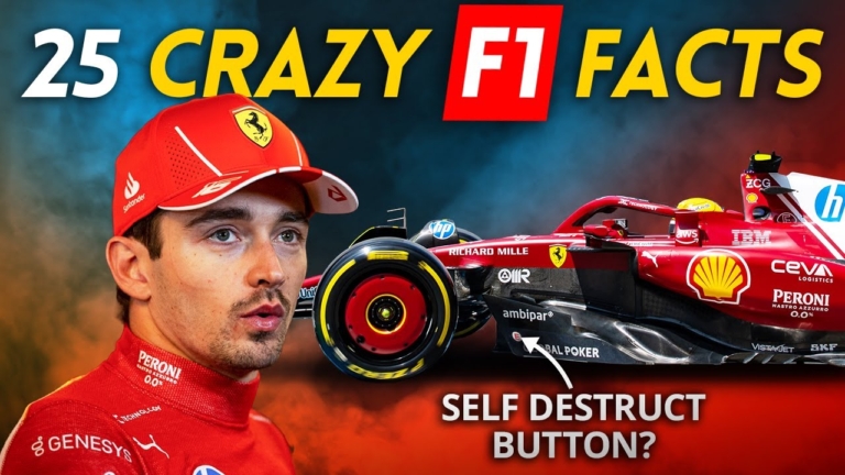 25 CRAZY F1 FACTS you DIDN’T KNOW! - Kym Illman