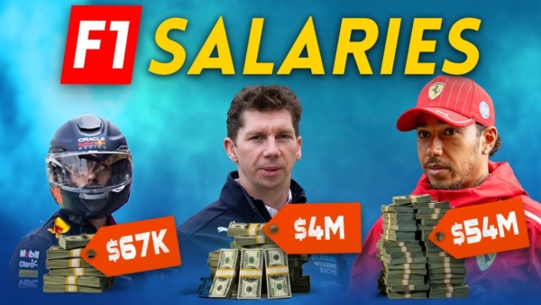 How much do F1 TEAM MEMBERS get PAID? - Kym Illman