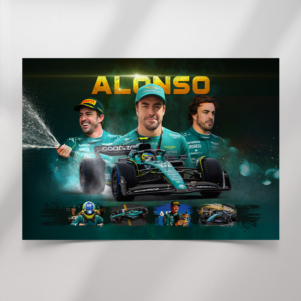 Fernando Alonso Classic - Kym Illman